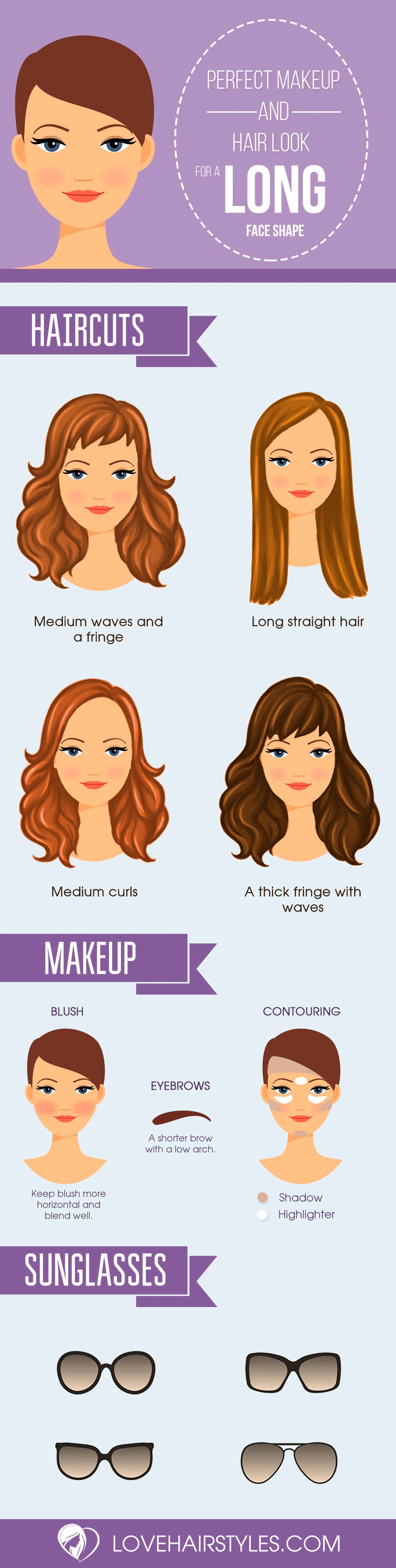 Trendy Hairstyles For Long Faces