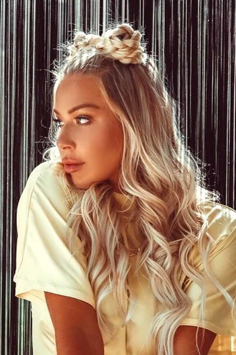 10 Charming Top Knot Hairstyles