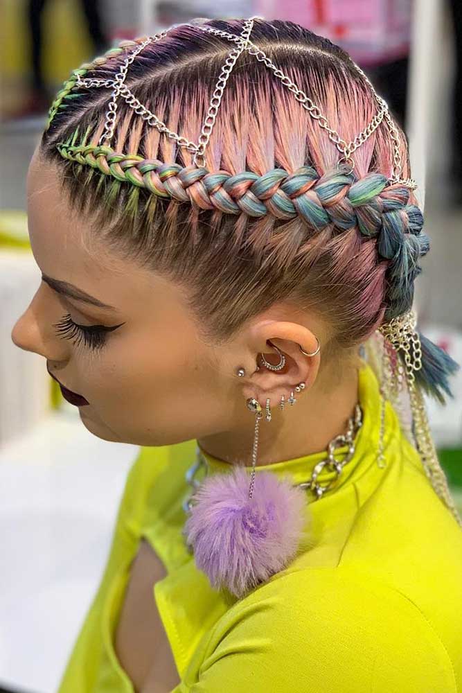 24 Creative Ideas To Diversify Your Favorite Hairstyles With Hair Rings