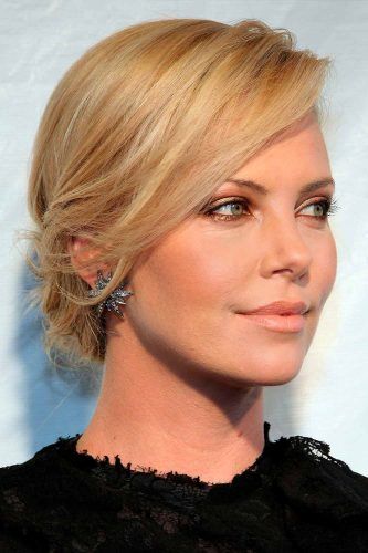 15 Hairstyles with Bun and Bangs