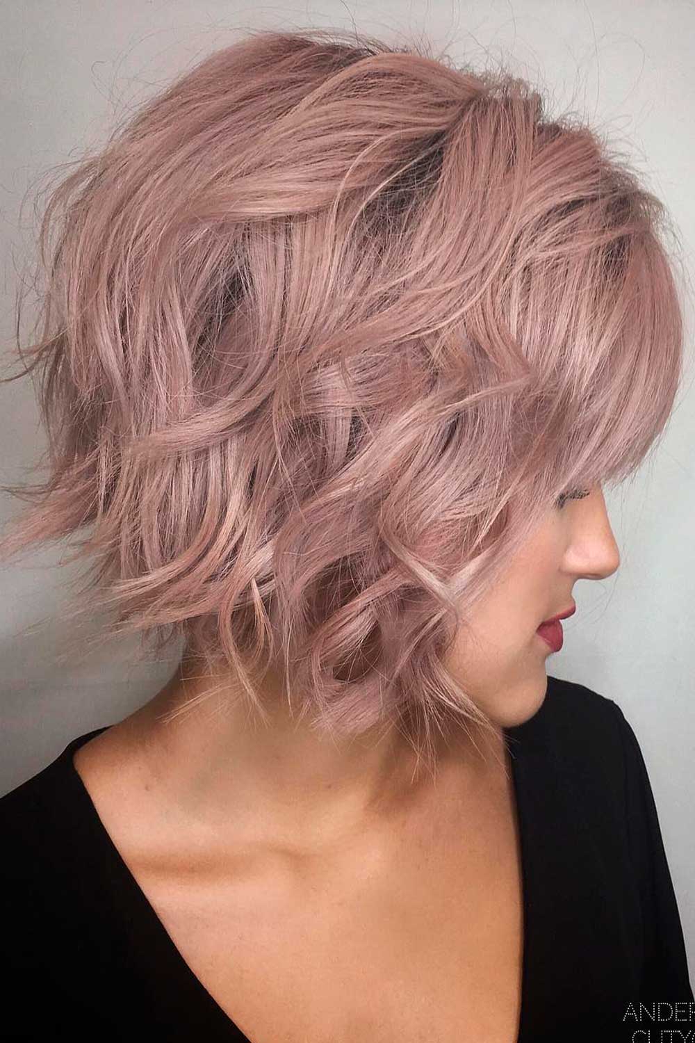 60+ Stylish Layered Bob