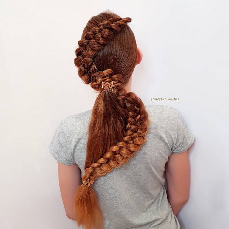 20 Cute Snake Braid Styling Options