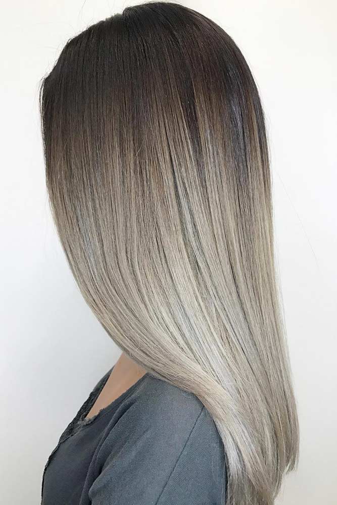 Ombre Blond Cendre
