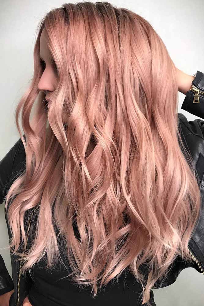 Why And How To Get A Rose Gold Hair Color LoveHairStyles