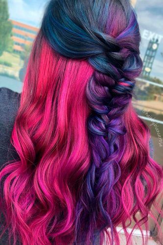 26 Mystic Galaxy Hair Ideas To Rock