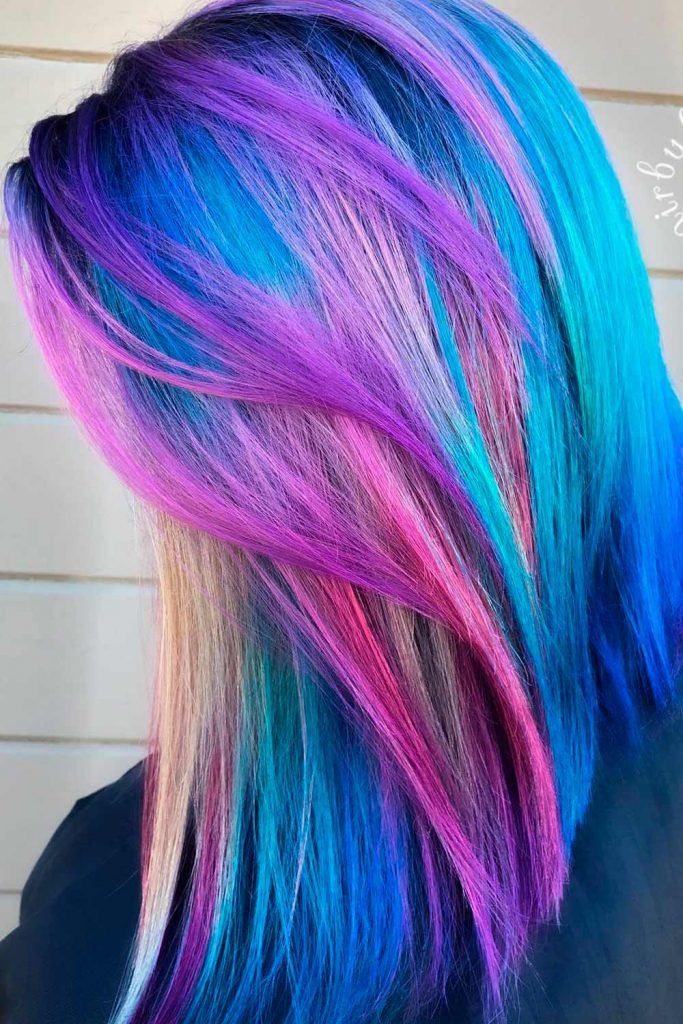 26 Mystic Galaxy Hair Ideas To Rock