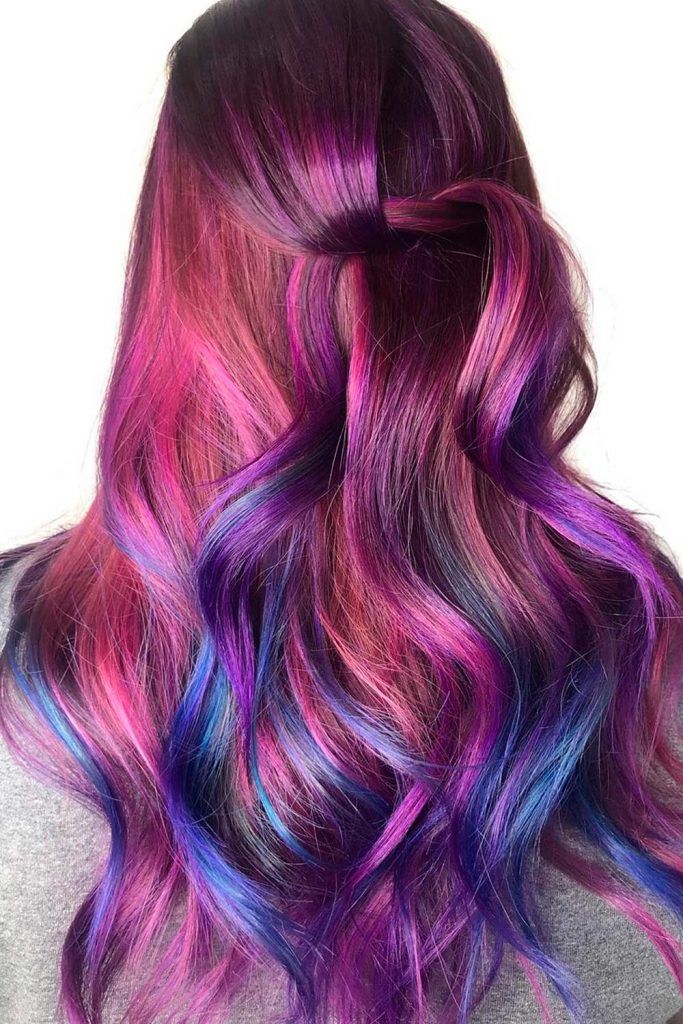 26 Mystic Galaxy Hair Ideas To Rock
