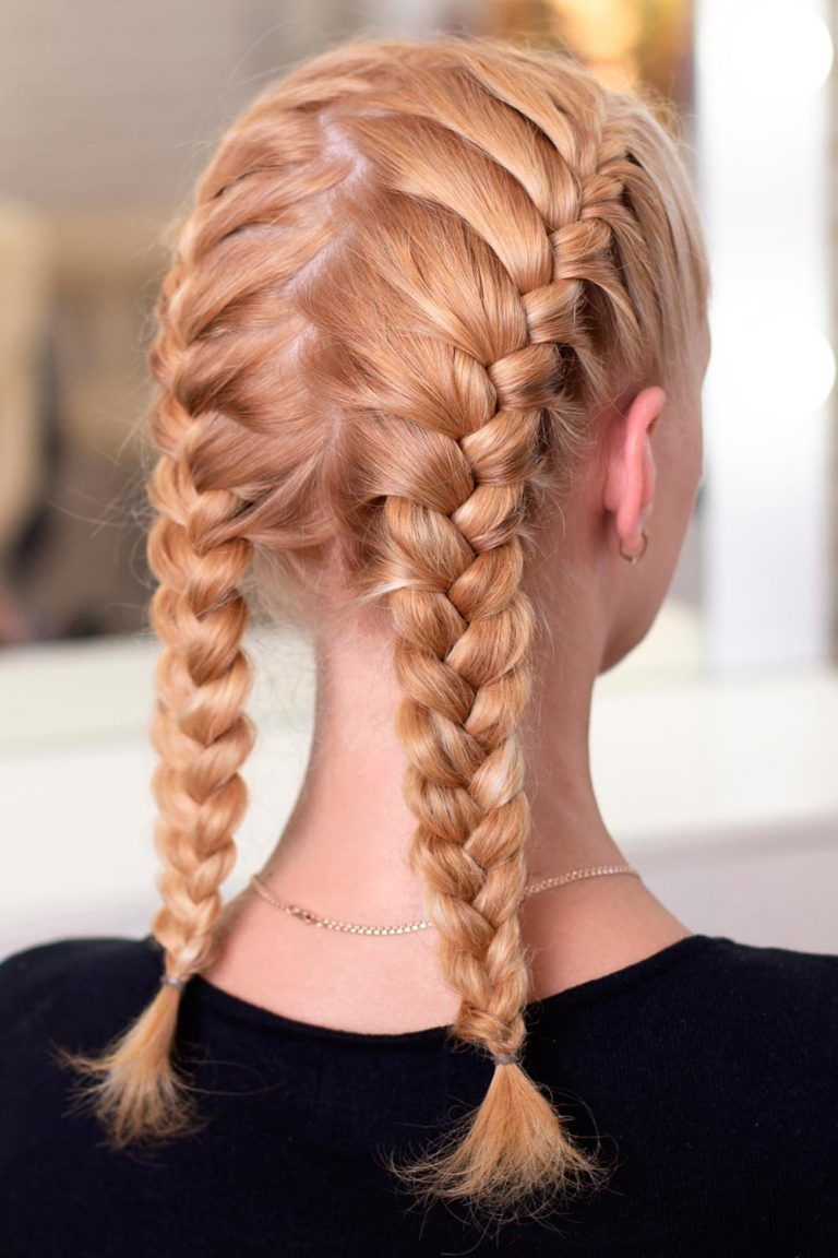 Two Braids Are A Stylish Comeback Of Your Childhood