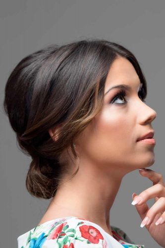 35 Easy And Fancy Ideas Of Wearing Hair Bun For Short Hair