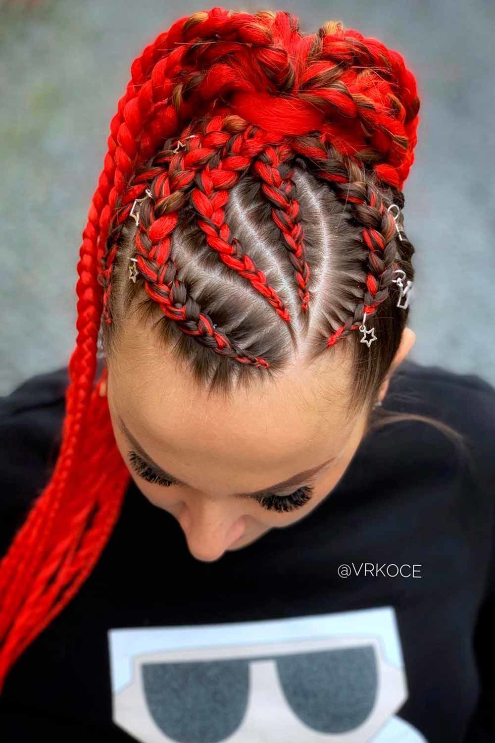 30 Goddess Braids Ideas For Ravishing Natural Hairstyles