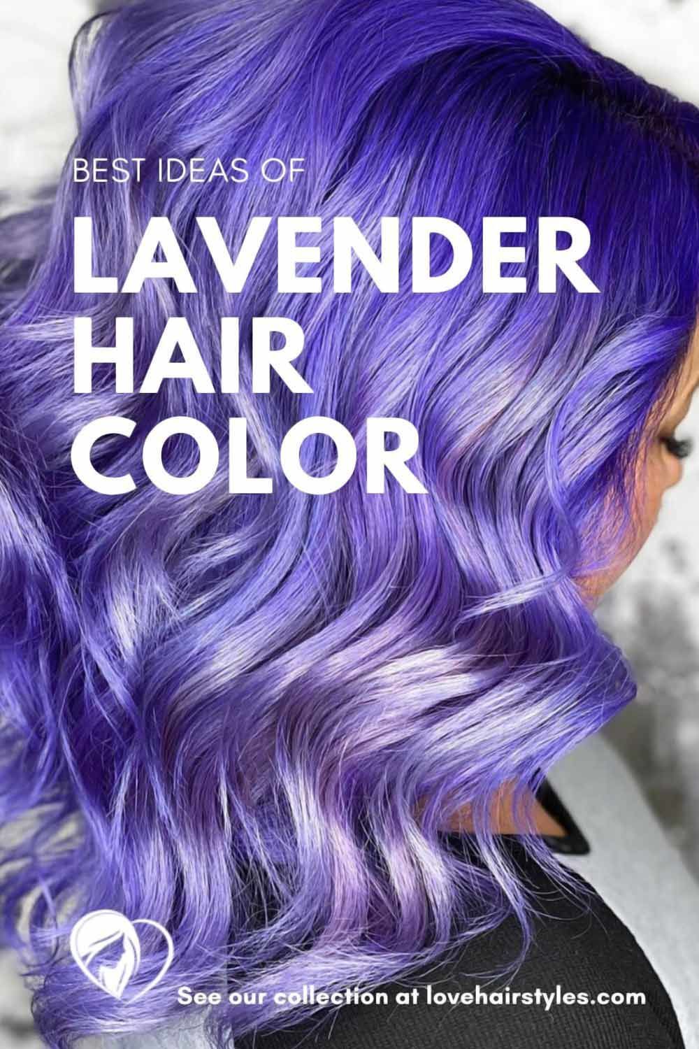 35 Trendy Lavender Hair Ideas To Play Around With