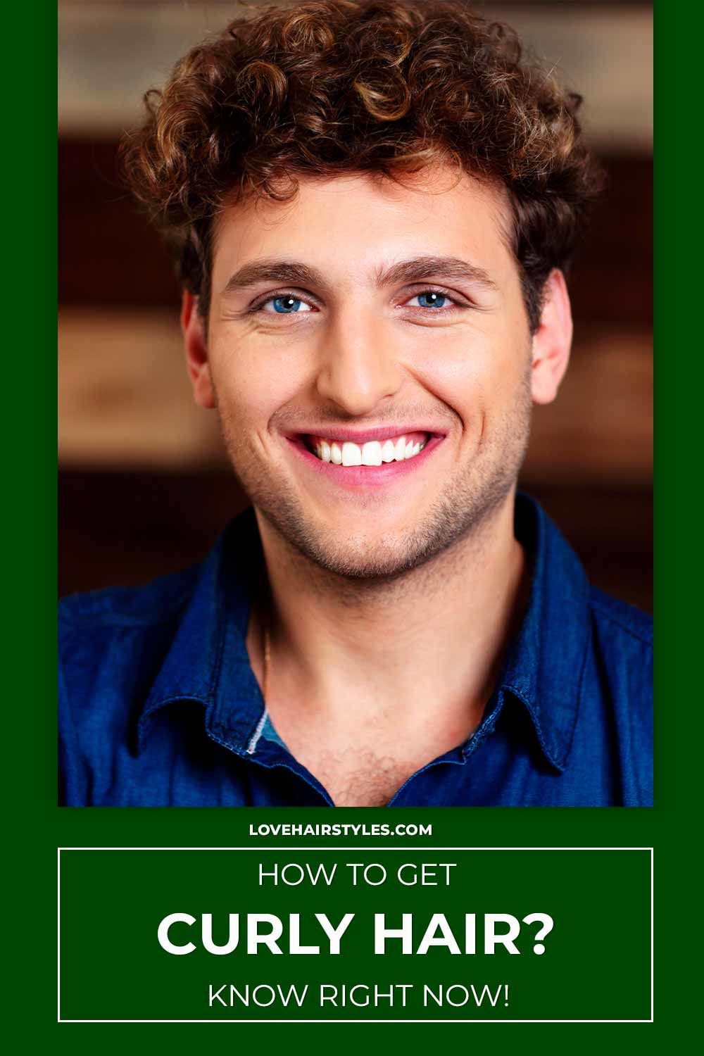 How To Get And Style Curly Hair Men Like To Sport