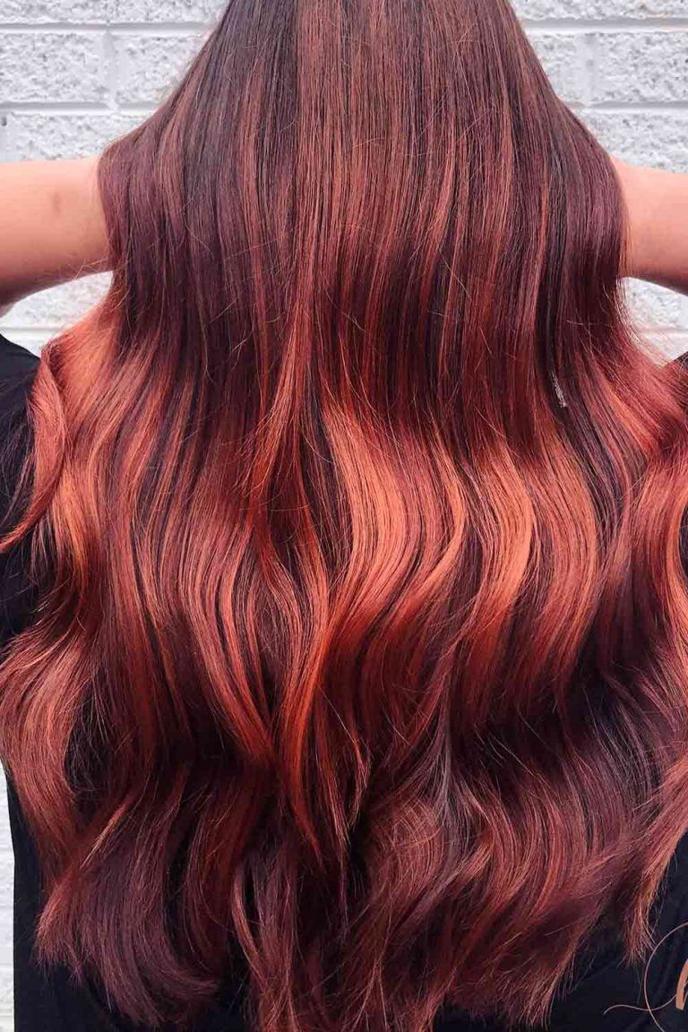The Most Popular Shades Of Dark Red Hair For Distinctive Looks