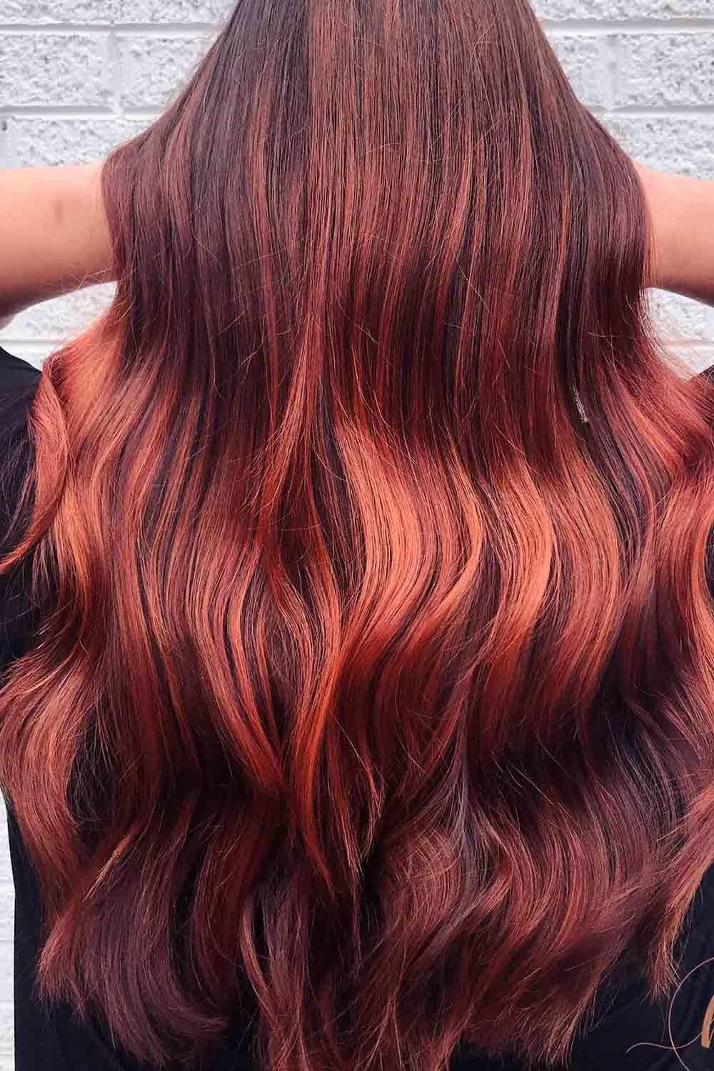 The Most Popular Shades Of Dark Red Hair For Distinctive Looks