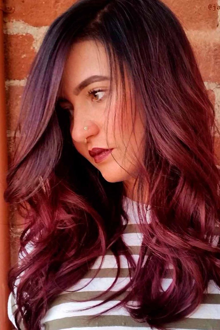 The Most Popular Shades Of Dark Red Hair For Distinctive Looks