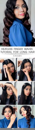 Inspiring Styling Ideas And Tutorials To Wear Finger Waves Perfectly