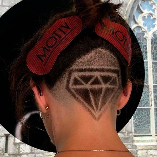 Different And Creative Undercut Designs For Bold Modern Ladies