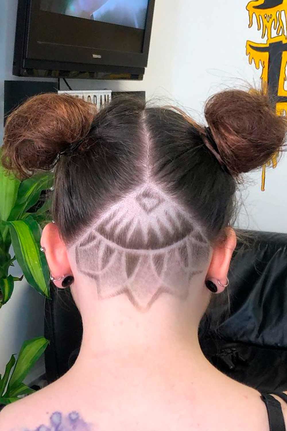 Different And Creative Undercut Designs For Bold Modern Ladies