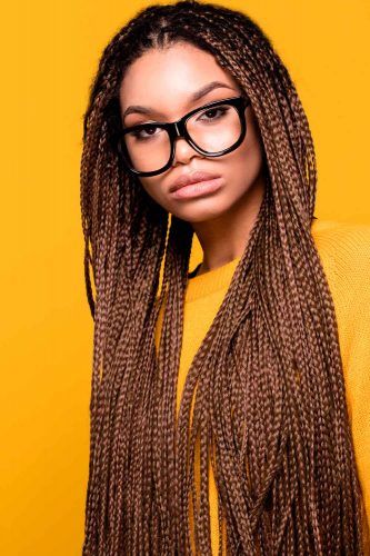 Fabulous Ideas To Rock Micro Braids And Look Different
