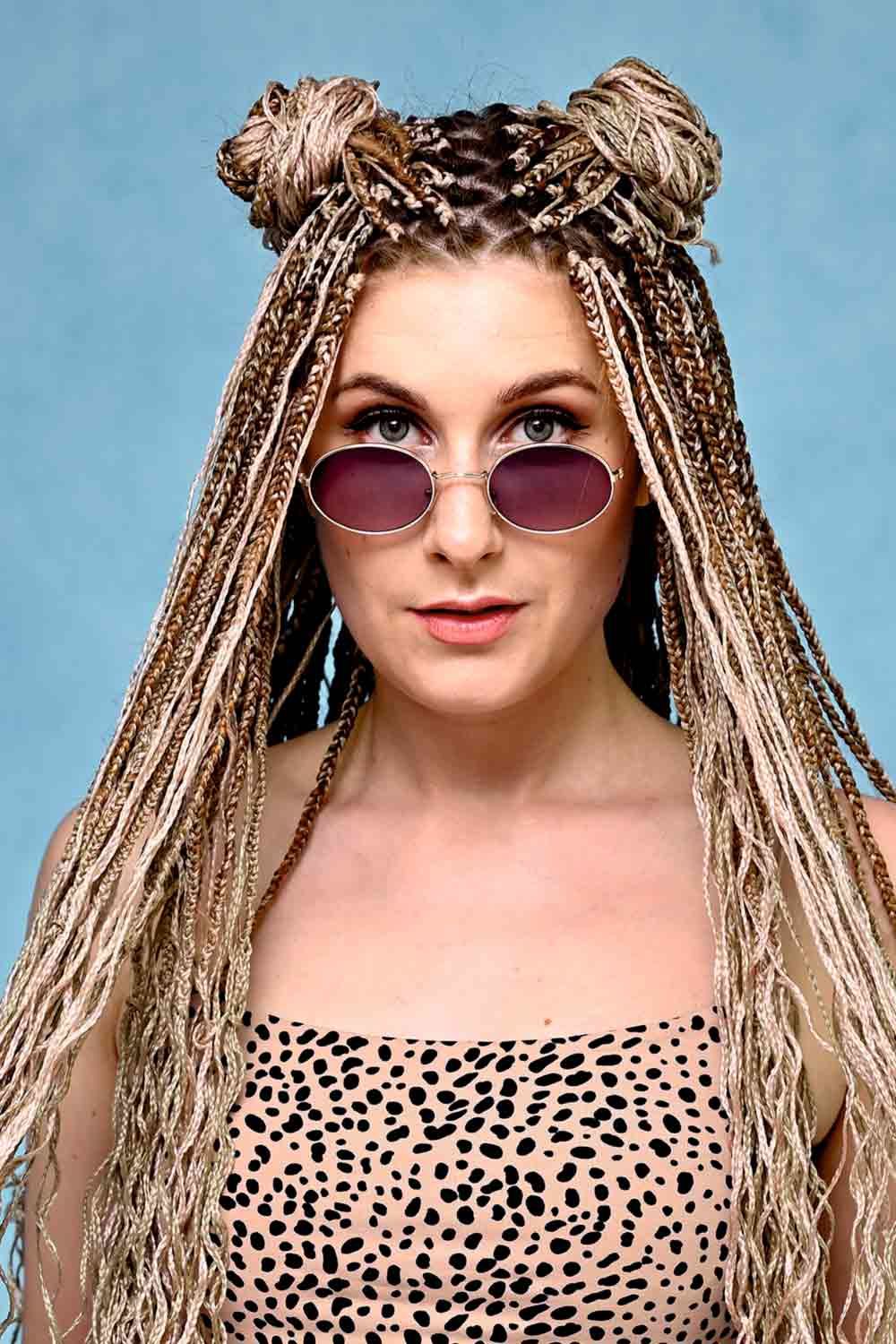 Fabulous Ideas To Rock Micro Braids And Look Different