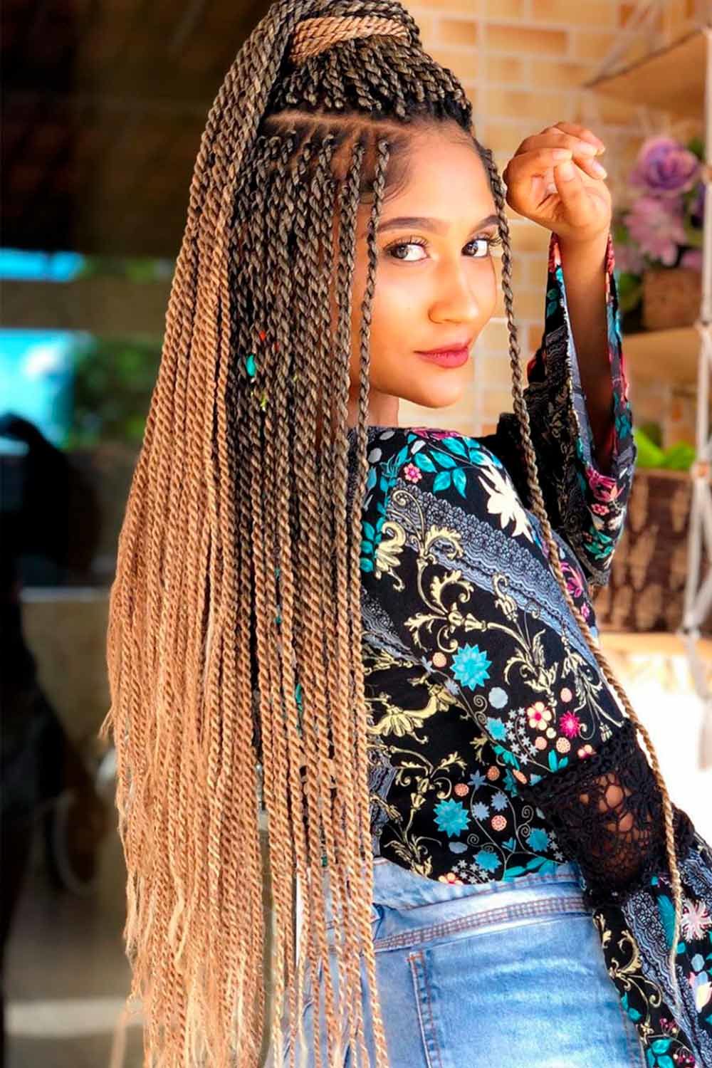 Fabulous Ideas To Rock Micro Braids And Look Different