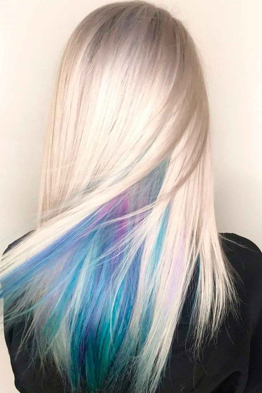 Peekaboo Hair For Blondes at Claudia Aunger blog