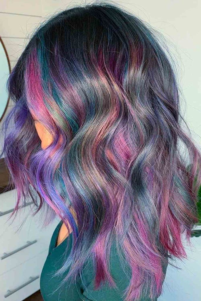 35 Modern Peekaboo Hair Ideas: Spice Things Up & Get No Damage