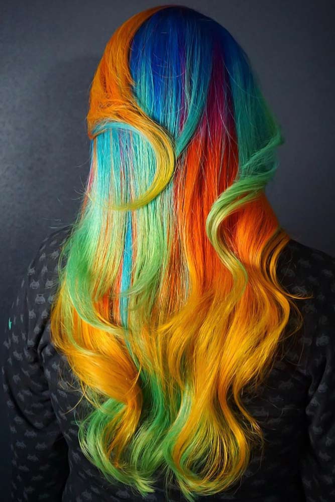 35 Modern Peekaboo Hair Ideas: Spice Things Up & Get No Damage