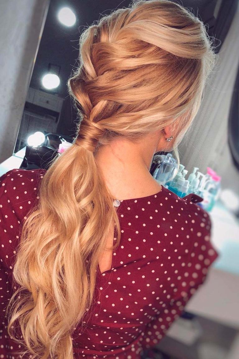 35 Unique Low Ponytail Ideas For Simple But Attractive Looks