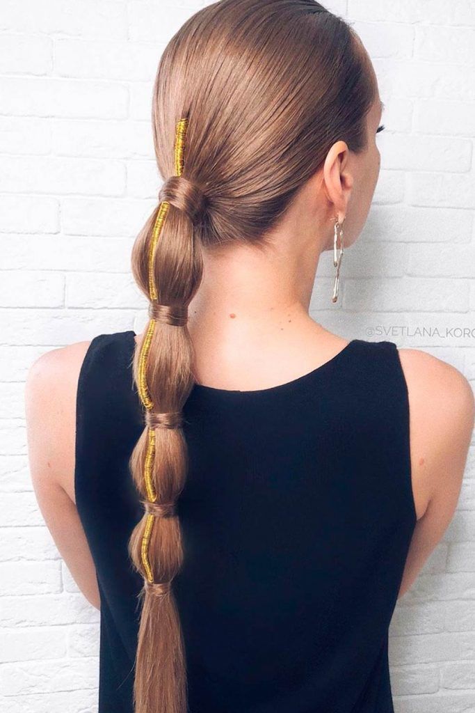 35 Unique Low Ponytail Ideas For Simple But Attractive Looks