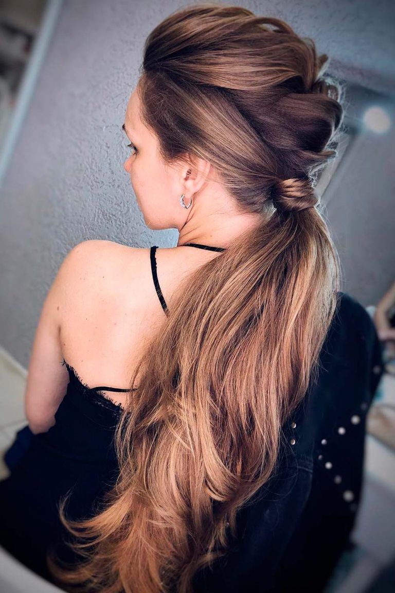 35 Unique Low Ponytail Ideas For Simple But Attractive Looks