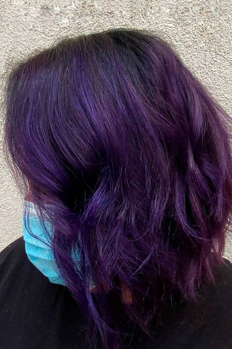 35 Unique Purple and Black Hair Combinations
