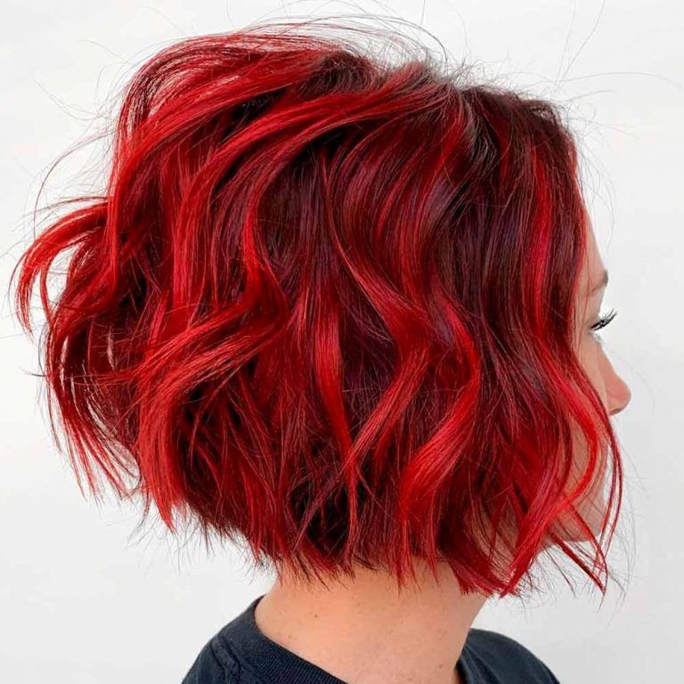 Beautiful Red Ombre Hair