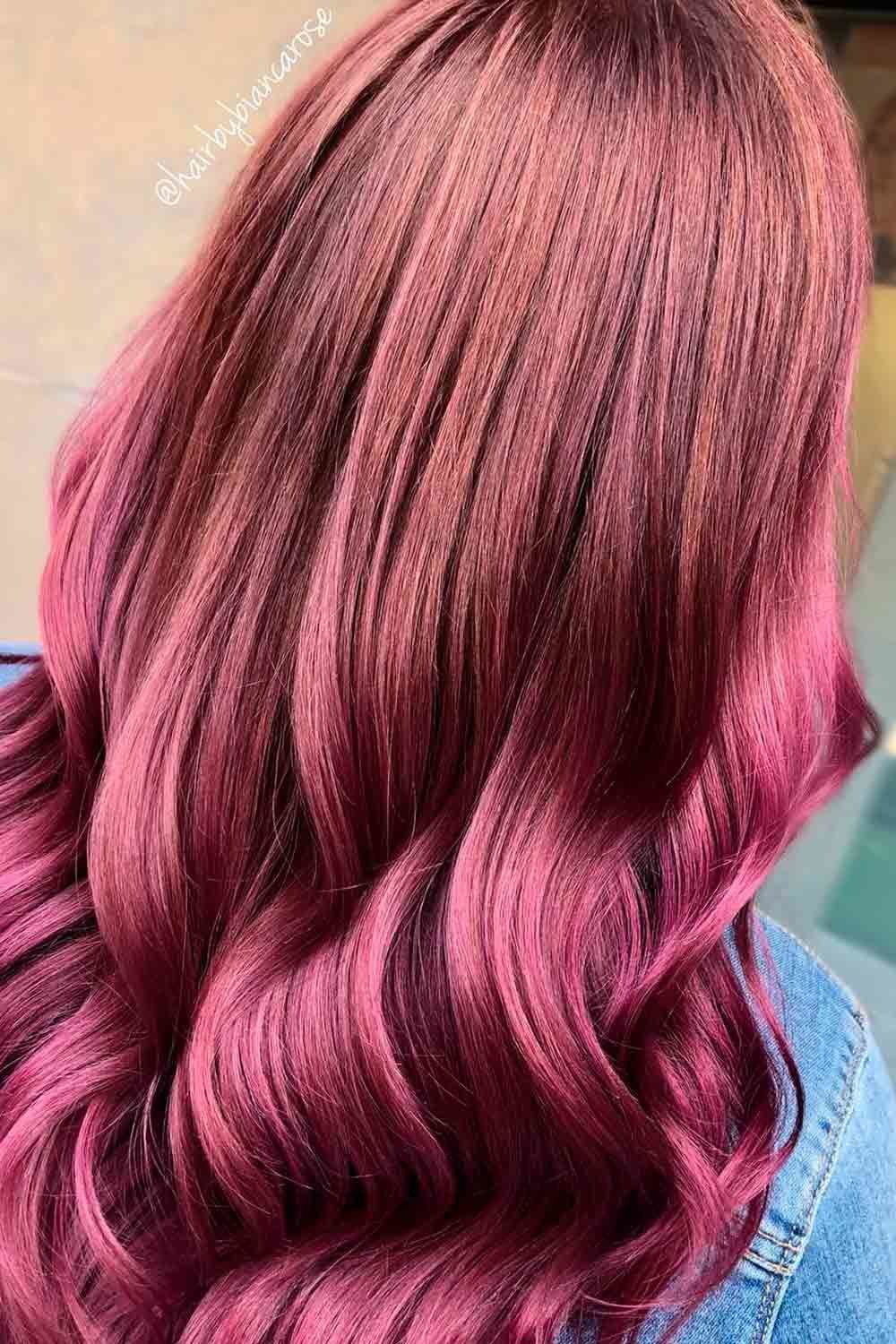 Beautiful Red Ombre Hair