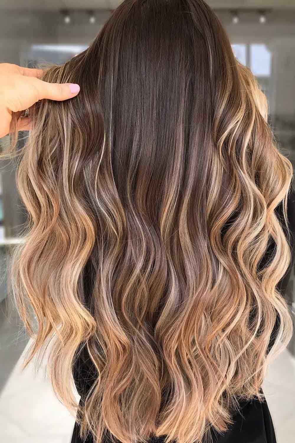 45 Trendy Choices For Brown Hair With Highlights