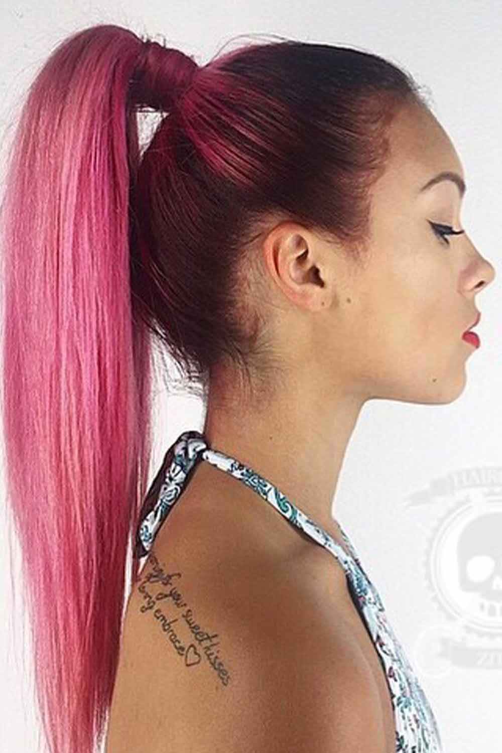 A High Ponytail Hairstyles Trend