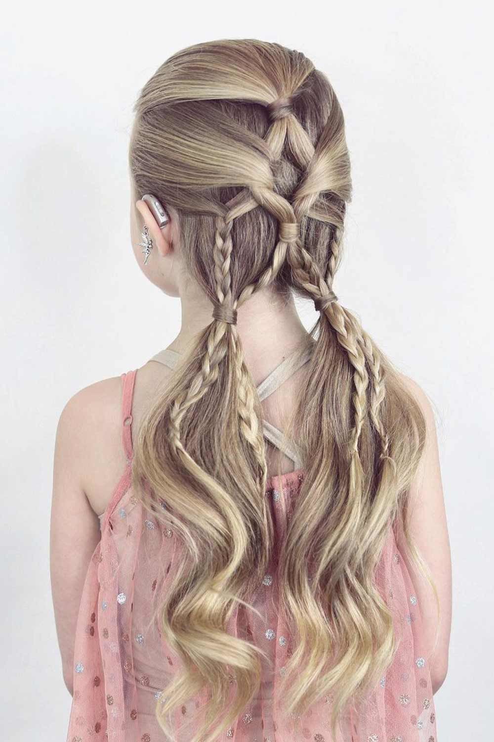 40 Creative And Cute Girls Hairstyles