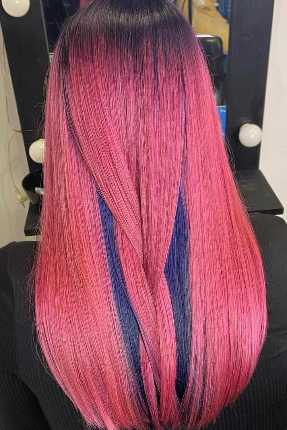 The Magical Power of Vibrant Underdye Hair Trend - Love Hairstyles