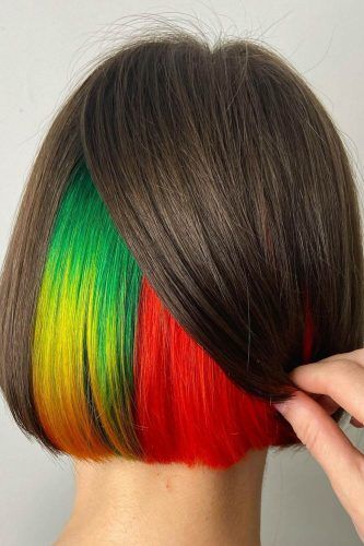 The Magical Power of Vibrant Underdye Hair Trend - Love Hairstyles