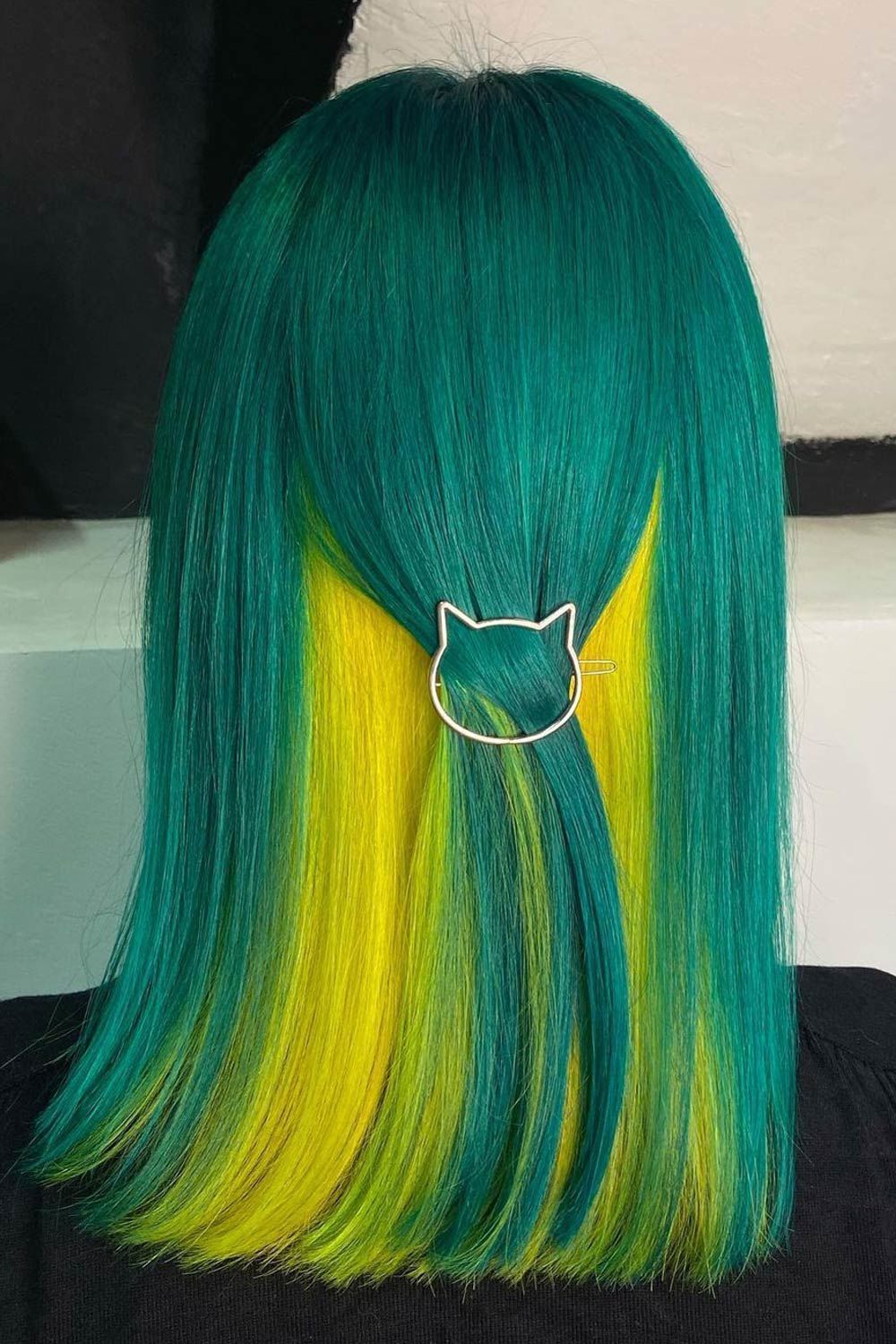 The Magical Power of Vibrant Underdye Hair Trend - Love Hairstyles