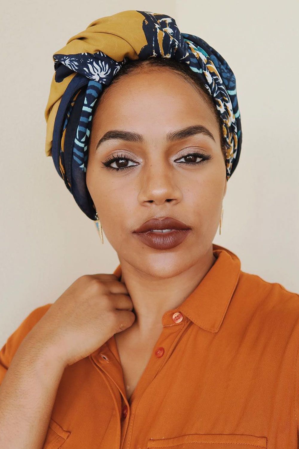 Hairstyles with Head Wraps You Can Actually Recreate - Love Hairstyles