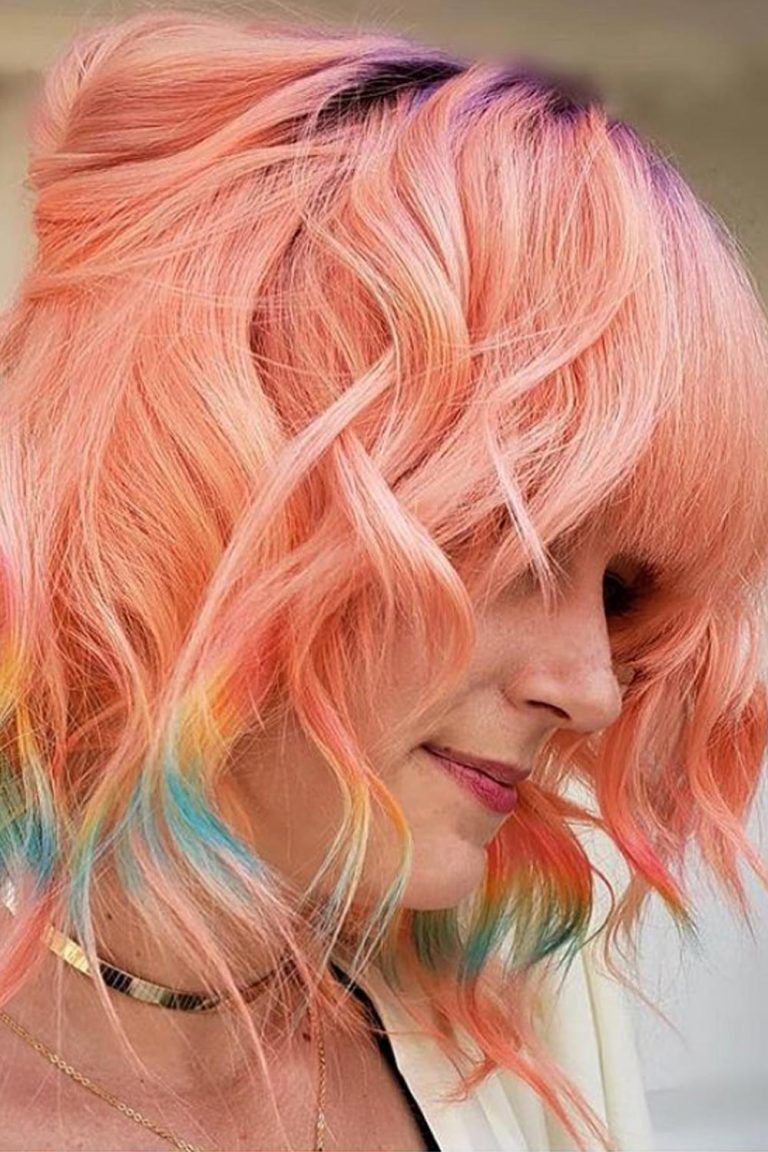 Peach Hair Is The Newest Trend - Love Hairstyles