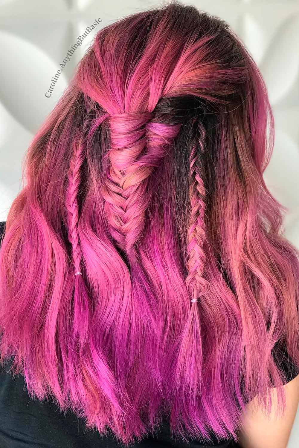 25 Inspirational Ideas For Your Purple Braids