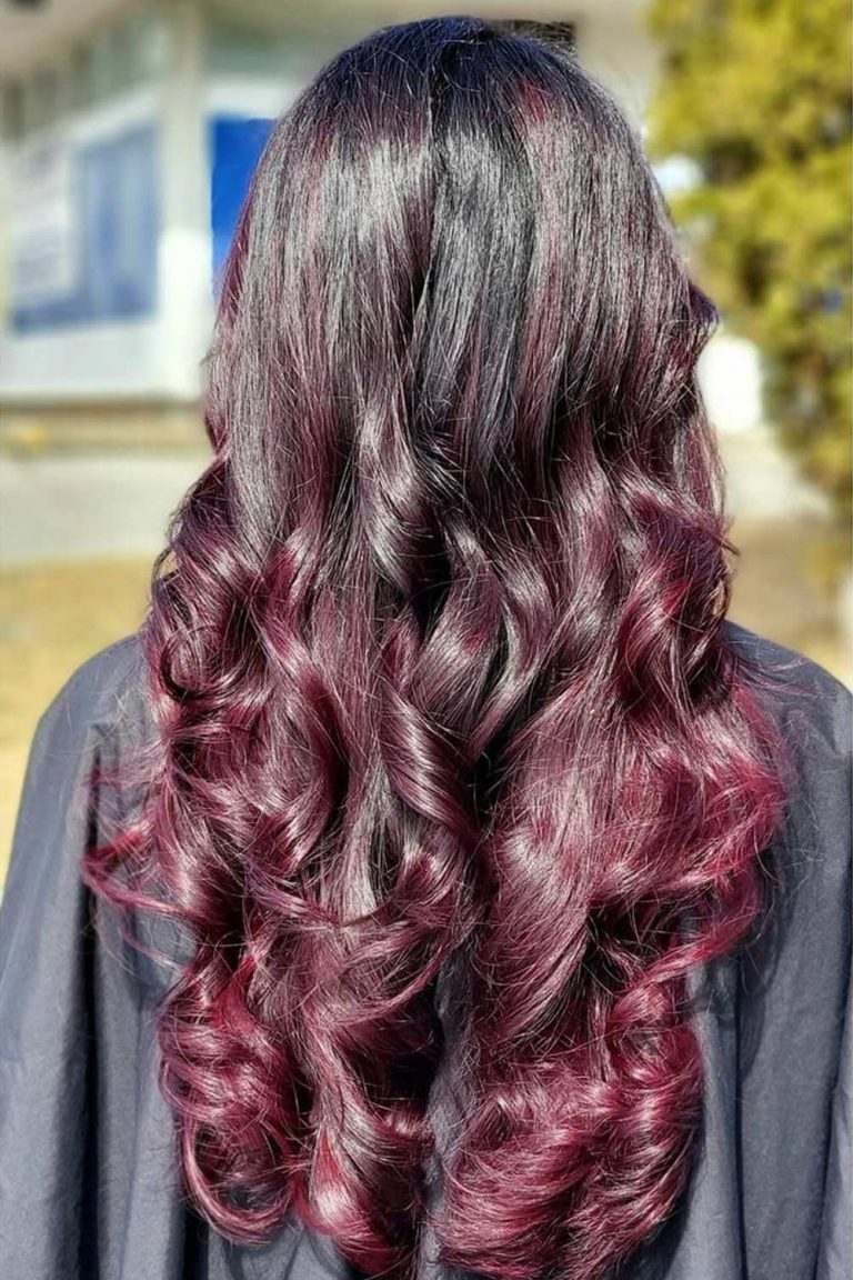 The Most Popular Shades Of Dark Red Hair For Distinctive Looks