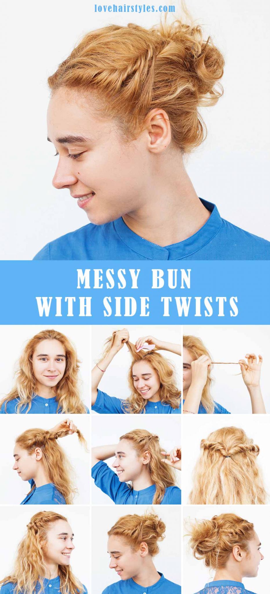 15 Perfectly Easy Hairstyles For Medium Hair - Love Hairstyles