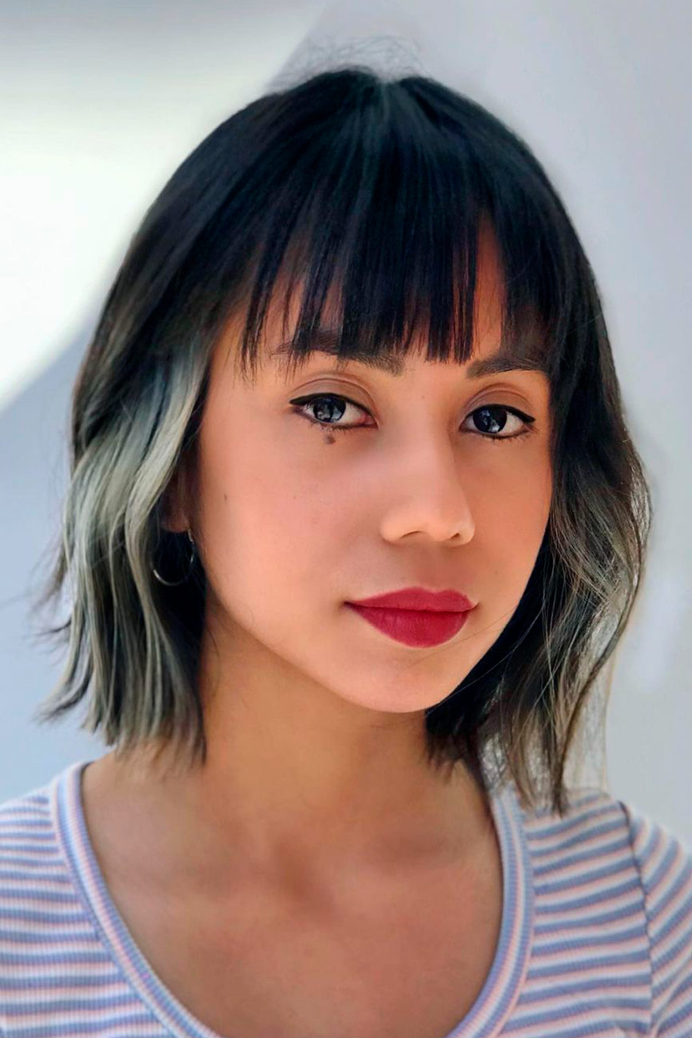 Bring in the Drama with Skunk Stripe Hair - Love Hairstyles