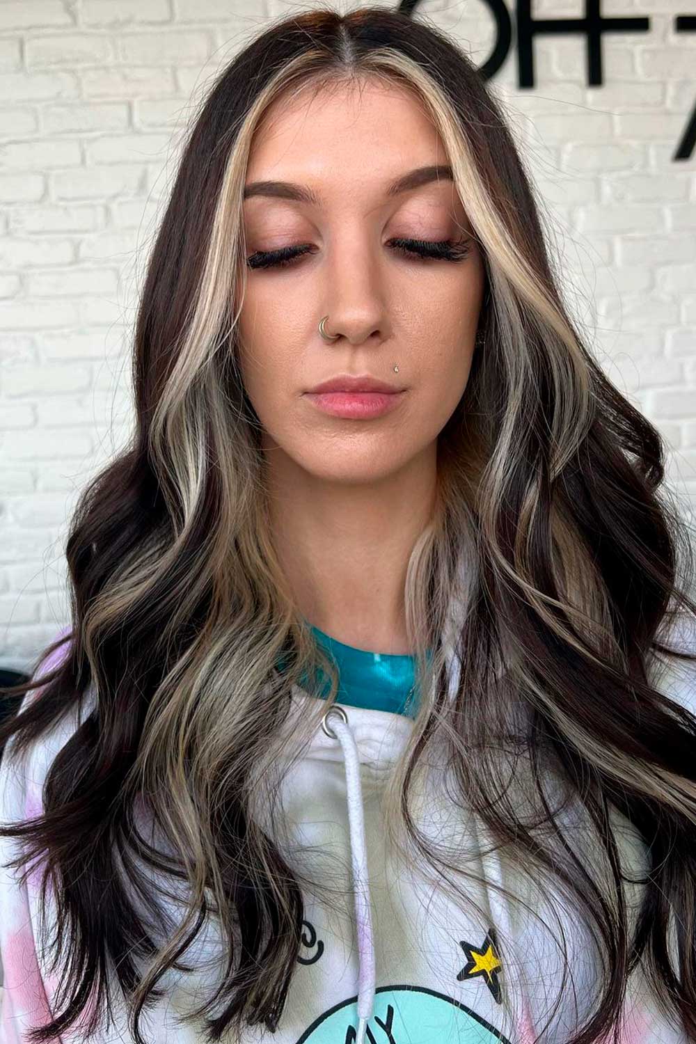 Bring in the Drama with Skunk Stripe Hair - Love Hairstyles