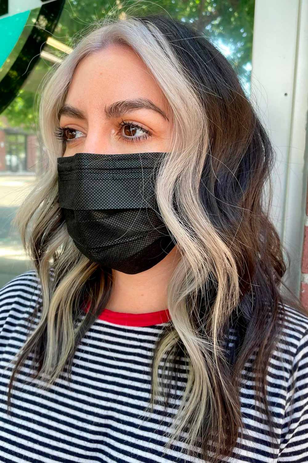 Bring in the Drama with Skunk Stripe Hair - Love Hairstyles