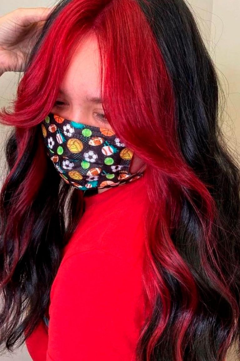 Bring in the Drama with Skunk Stripe Hair - Love Hairstyles