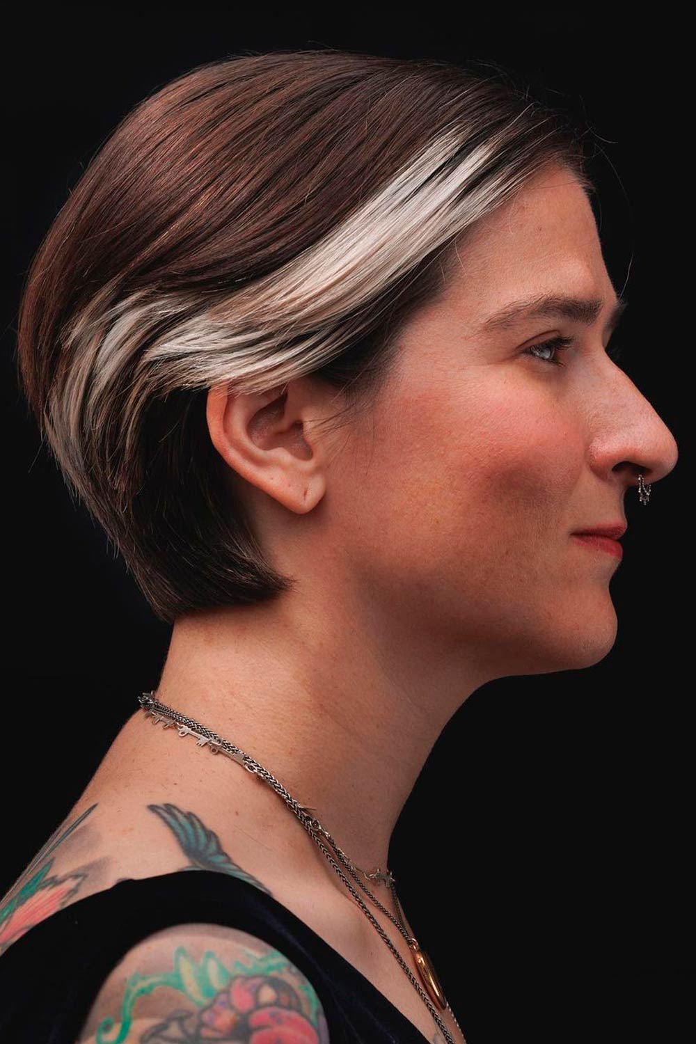 Bring in the Drama with Skunk Stripe Hair - Love Hairstyles